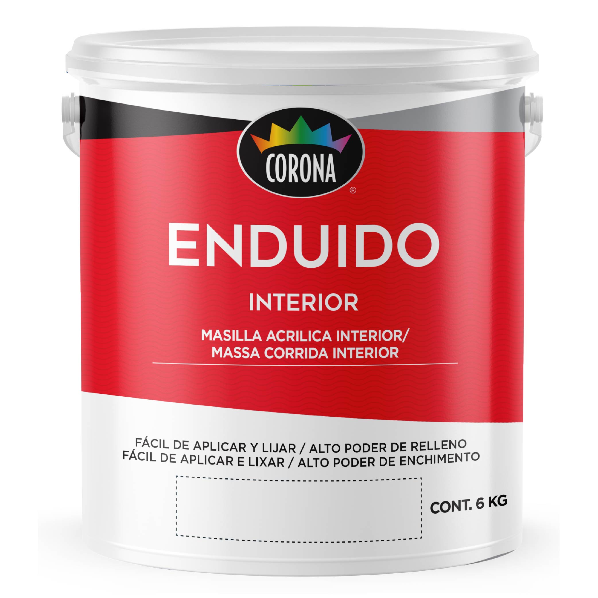Pinturas Corona - ENDUIDO INTERIOR